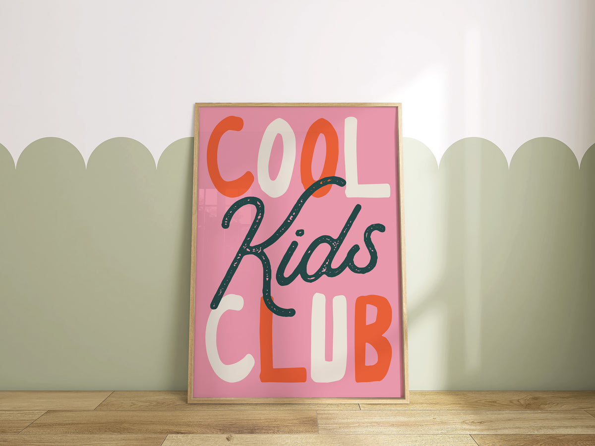 Cool Kids Club Print – HollieGraphik